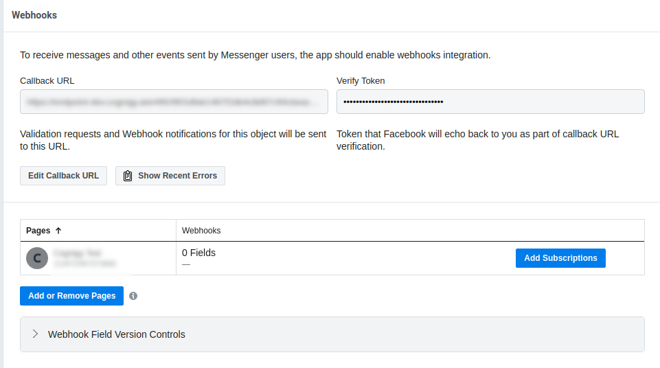 Facebook Messenger: Deploy an Endpoint – Cognigy.AI Help Center