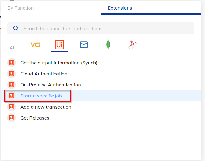 UiPath: Start a Job from Flow – Cognigy.AI Help Center
