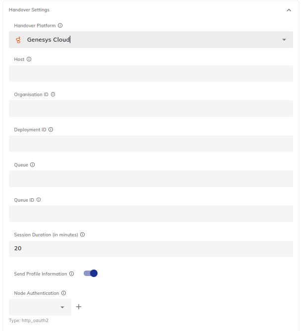 Genesys Cloud Handover Integration – Cognigy.AI Help Center Genesys Cloud Handover Integration – Cognigy.AI Help Center